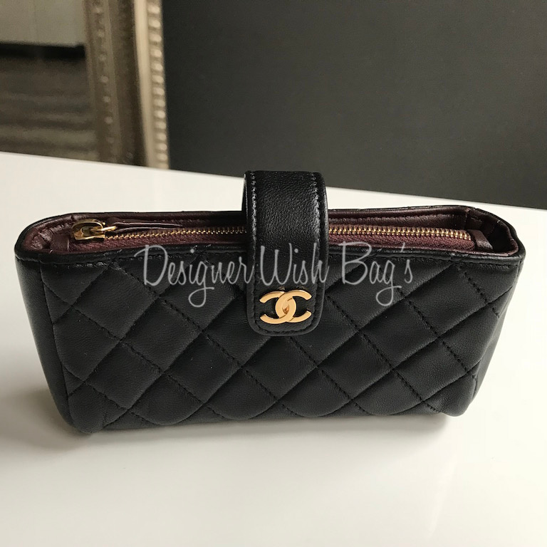 Chanel Pouch/Wallet Black - Designer WishBags