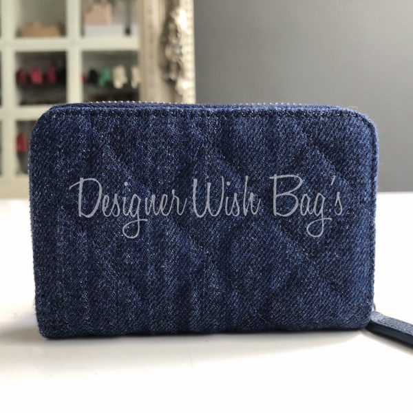 Blue Denim Coin Purse 18C - Designer WishBags