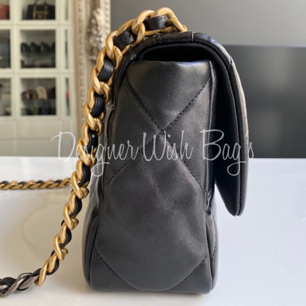 Chanel 19 Small Black - Designer WishBags - part of Labellov