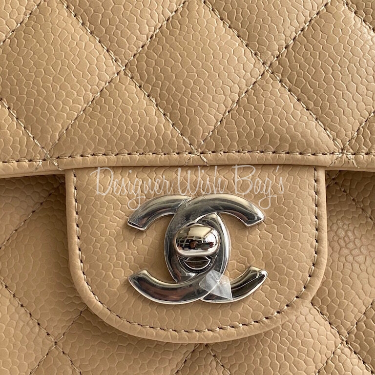 Chanel Classic Flap Beige - Designer WishBags
