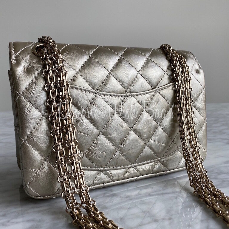Chanel Mini Reissue Gold - Designer WishBags