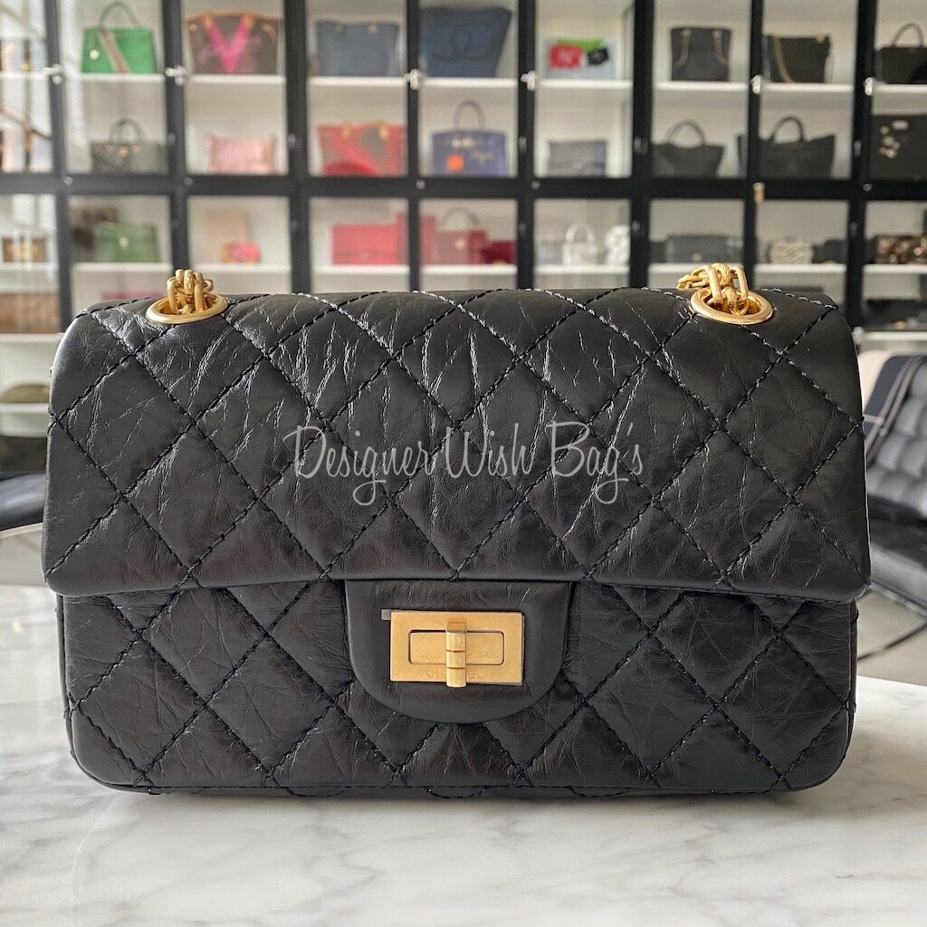 Chanel Mini Reissue Black - Designer WishBags