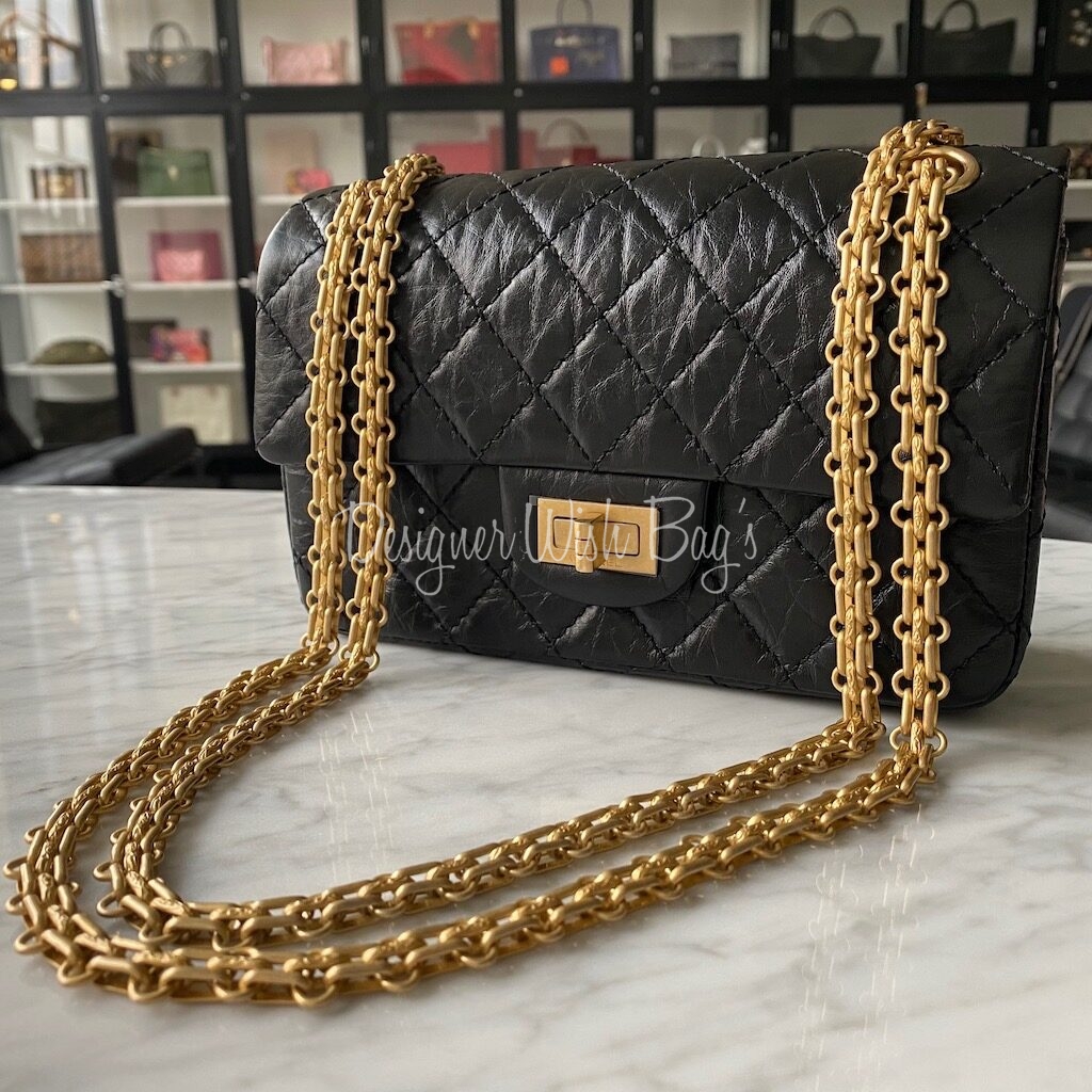 Chanel Mini Reissue Black - Designer WishBags