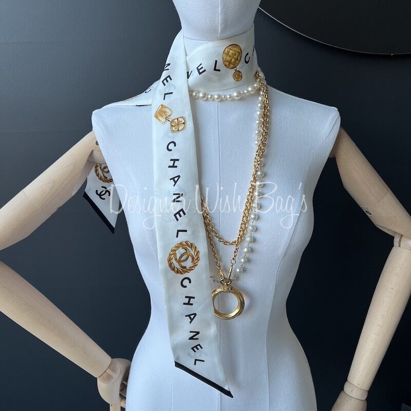 Chanel Scarf Maxi Twilly - Designer WishBags